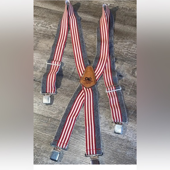 Clc | Accessories | Suspenders American Flag Custom Clc Leathercraft ...